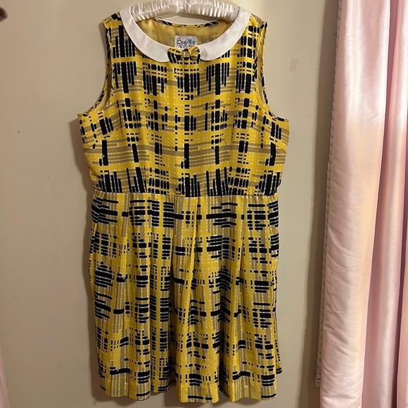 Bea and Dot | Dresses | Bea And Dot By Modcloth Yellow And Black Peter ...
